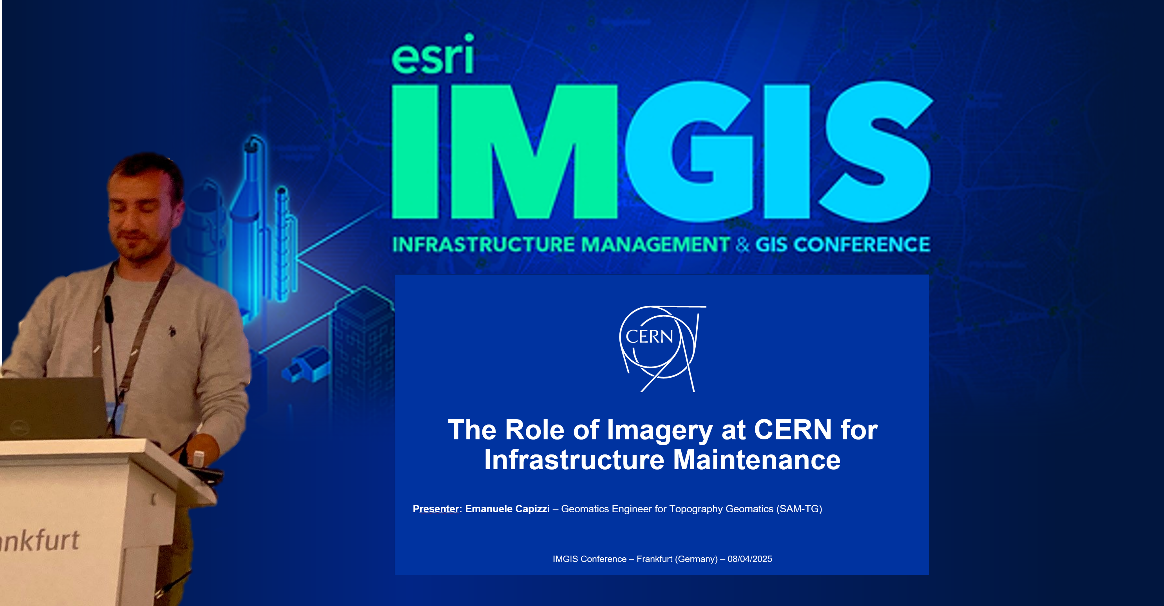 The Role of Imagery at CERN for Infrastructure shared at IMGIS conference | SCE
